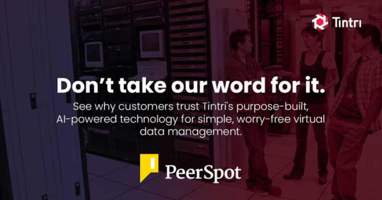 米ユーザ評価サイト PeereSpotにて最高評価を獲得 | Tintri by DDN
